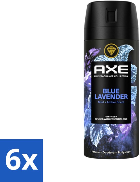 AXE - Deodorant Spray - Blue Lavender - Premium Geur - Rustgevend ...