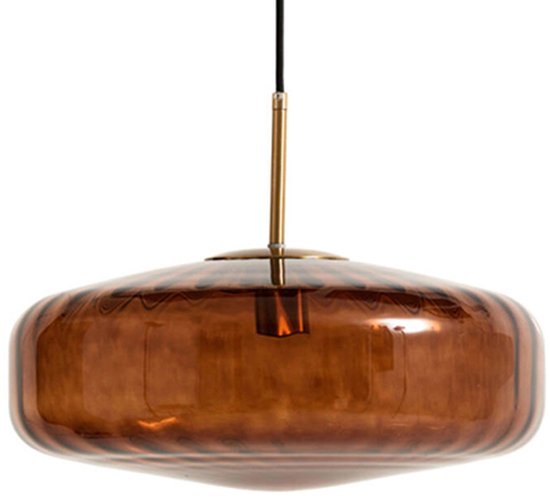 vtwonen Hanglamp Pleat - Antiek Bruin - Ø30cm - Retro - Woonkamer ...