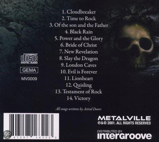 Testament Of Rock: The Best Of Astral Doors, Astral Doors | CD (album ...