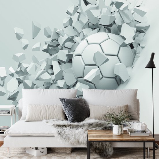 Fotobehang 3D-Sportbal | bol.com