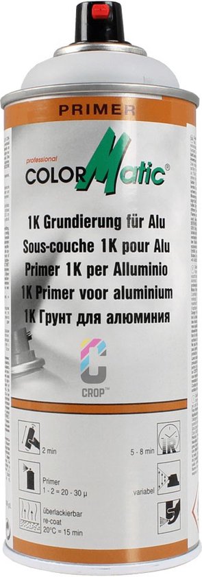 Colormatic Aluminium Primer Grijs in Spuitbus | bol