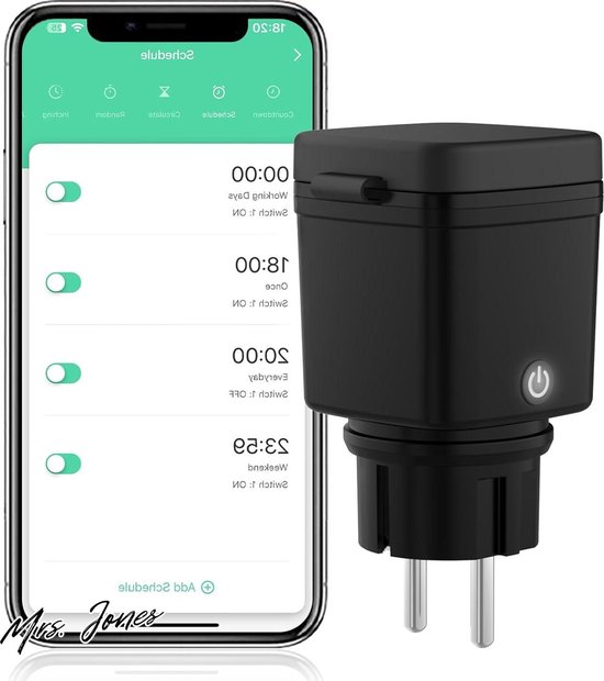 Mrs. Jones Wifi stopcontact voor buiten smart timer stopcontact voor ...