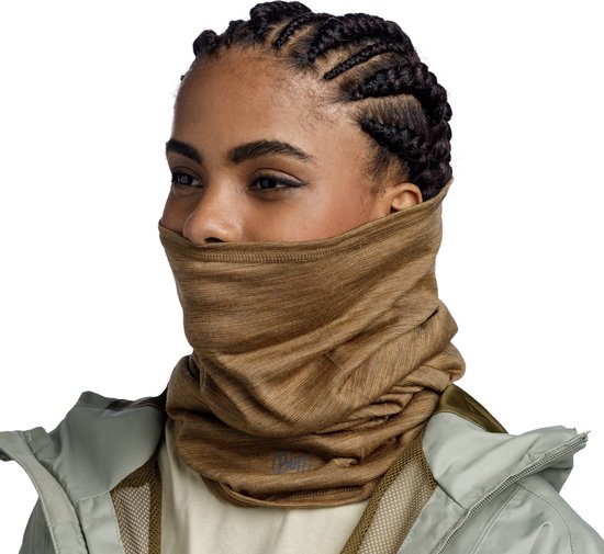 BUFF® Merino Lightweight COYOTE - Nekwarmer - Multifunctioneel | bol