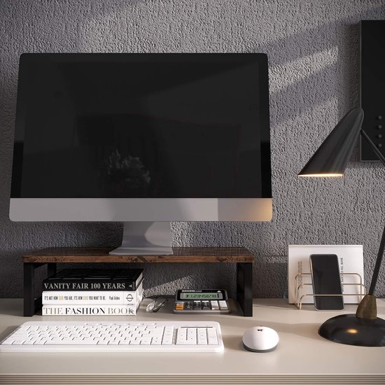 Monitor Stand Houder PC Laptop Computer Screen Riser Desktop Storage ...