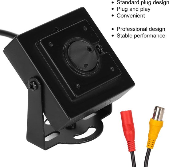Html Hd Mini Pinhole Beveiligingscamera Module 36 Mm Lens 700tvl - Plug ...
