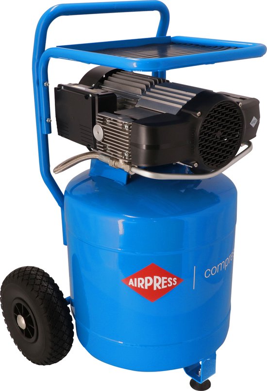 Olievrije staande compressor 10 bar 2 pk/1.5 kW 230 l/min 50 l LMVO 50 ...
