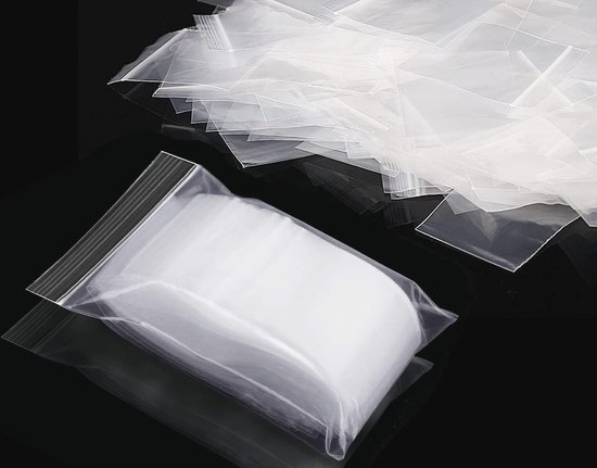 600 Stuks Kleine Afsluitbare Plastic Zakken - 6 x 4 cm Ziplock Zakken ...
