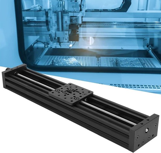 Lineaire geleiding schuiftafel 8mm loden kogelschroef beweging rail ...