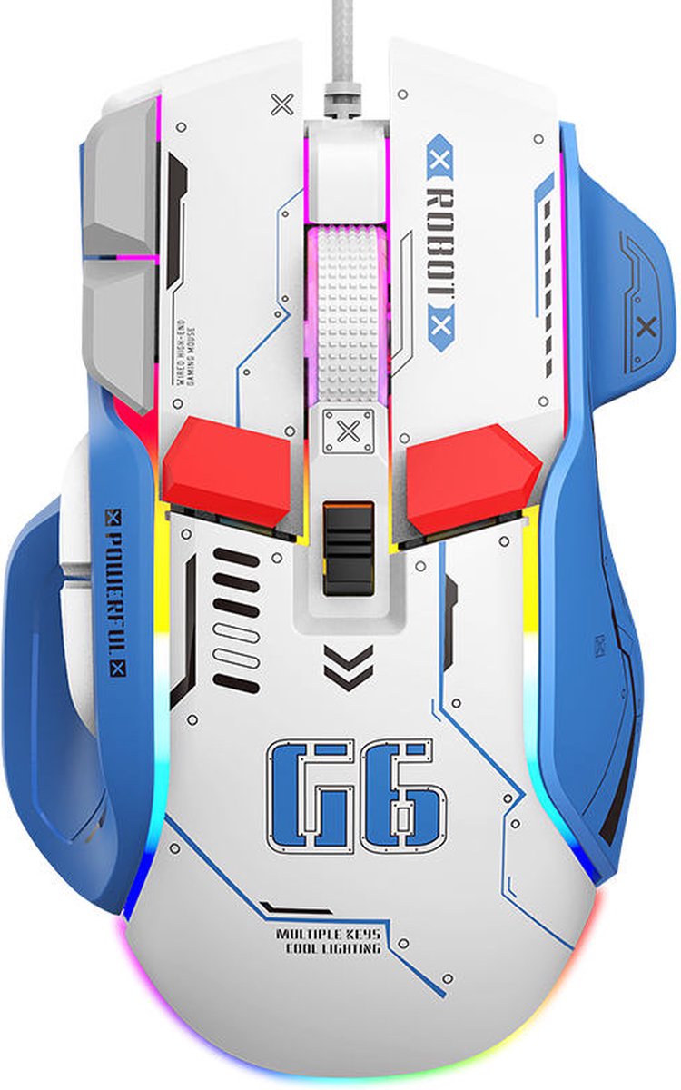 Garpex® Game Muis - Computer Muis - Muis met Draad - Gaming Muis met ...