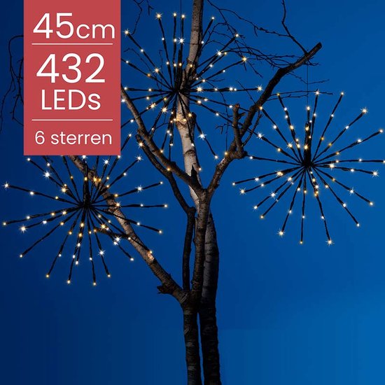 6 Hangende Poolsterren voor buiten - per Poolster Ø 45CM | bol.com