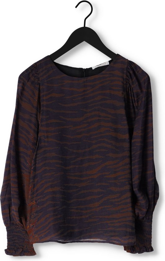Freebird Tisha Blouse Blouses Dames - Bruin - Maat XS | bol