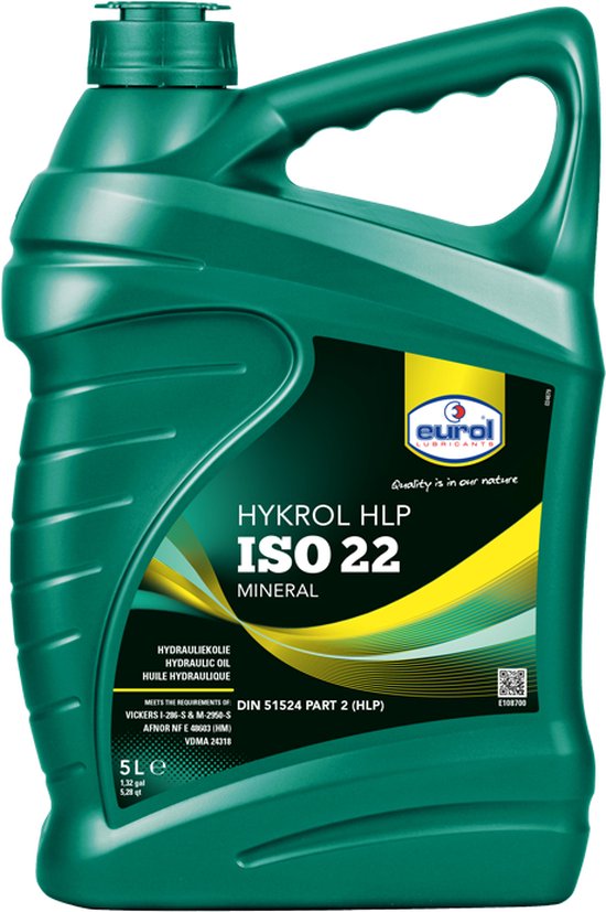 Eurol Hykrol HLP ISO-VG 22 5L | bol.com