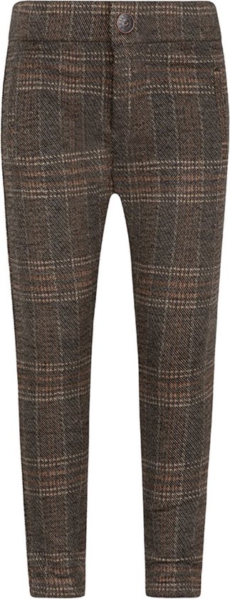 Daily7 meisjes broek Fancy Check Charcoal Grey | bol.com