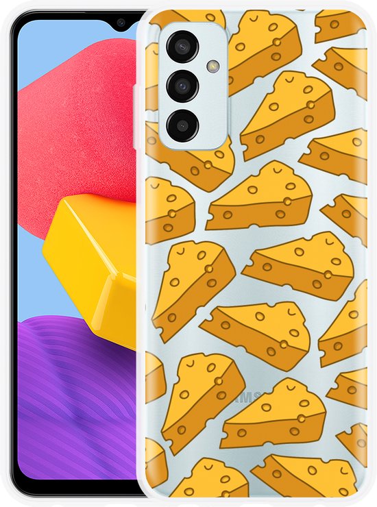 Samsung Galaxy M13 Hoesje Cheesy - Designed by Cazy | bol.com