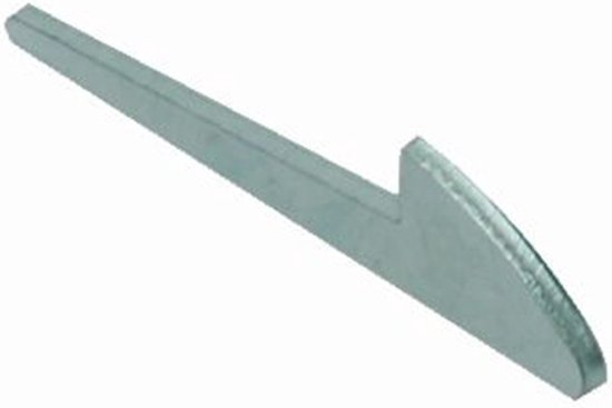 GB BK-Inslagneus - Staal verzinkt - 99 x 20 mm - Verzinkt staal EV | bol