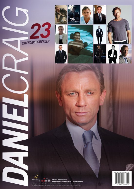 Daniel Craig Kalender 2023 A3 | bol.com