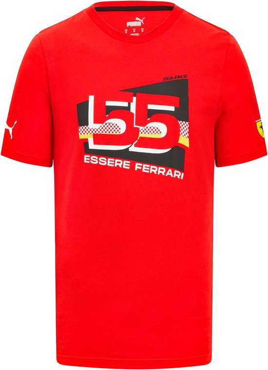 Scuderia Ferrari Fanwear Mens Driver Tee red XXL | bol.com