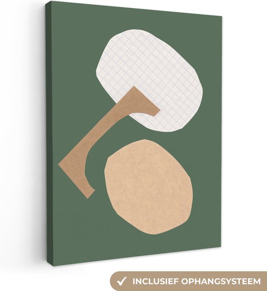 Vormen - Groen - Ruitjes - Pastel | bol.com