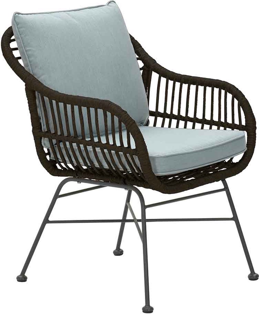 Garden Impressions Lucas dining tuinstoel - zwart | bol.com