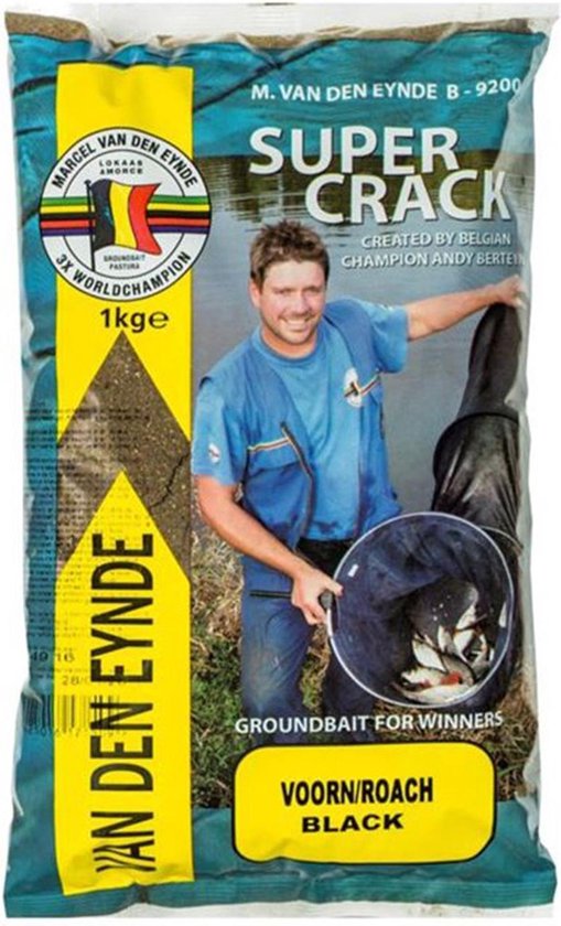 van den Eynde - Supercrack Voorn | Zwart | 1kg - Zwart | bol