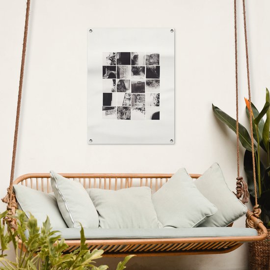 Mozaïek - Abstract - Zwart - Wit | bol.com