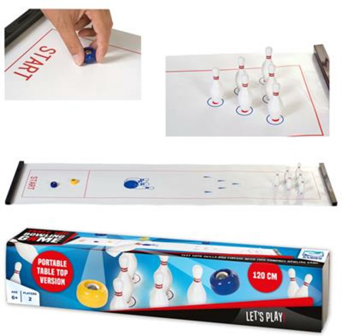 Tafel Bowling Game 120 cm | Games | bol.com