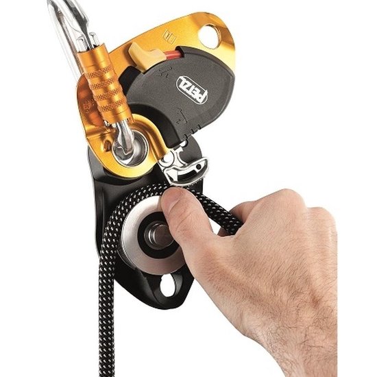 Petzl Pro Traxion katrol oranje/zwart | bol.com
