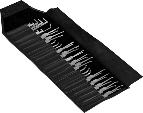 Lockpick set 40 professionele Dietrich Set - 40 tools - 04 + 06 mm - Made in Germany -... | bol