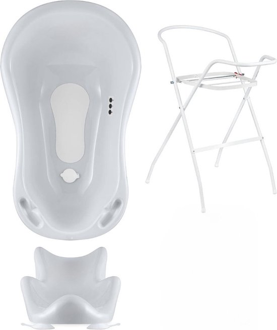 Baby Badje Met Standaard - Babybadje - Inklapbaar Bad - Bad Baby ...