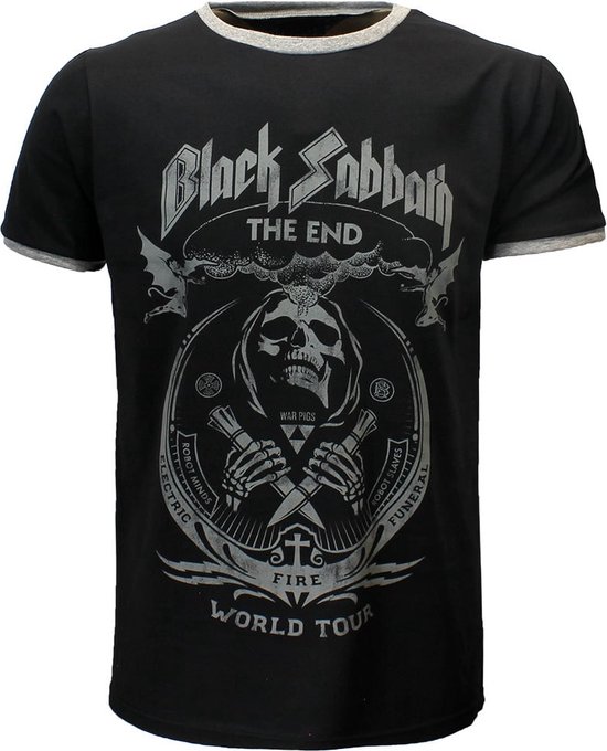 Black Sabbath The End World Tour Ringer T-Shirt - Officiële Merchandise ...