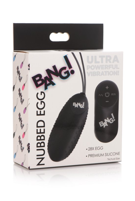 XR Brands - Bumpy Silicone Egg with 28 Speeds | bol