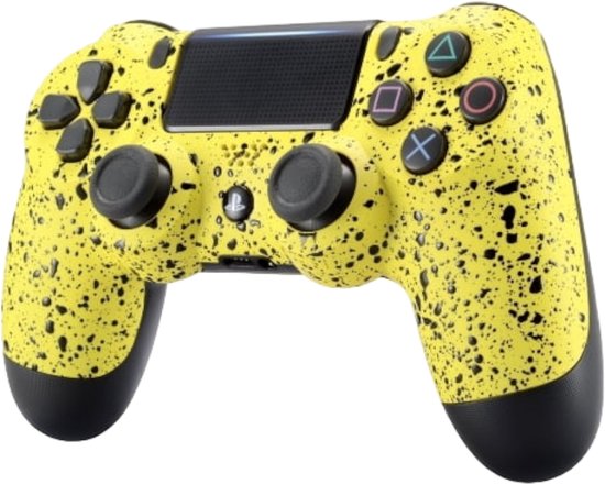 PS4, Wireless Dualshock 4 Controller V2 – Sparke Grip Yellow Custom | bol