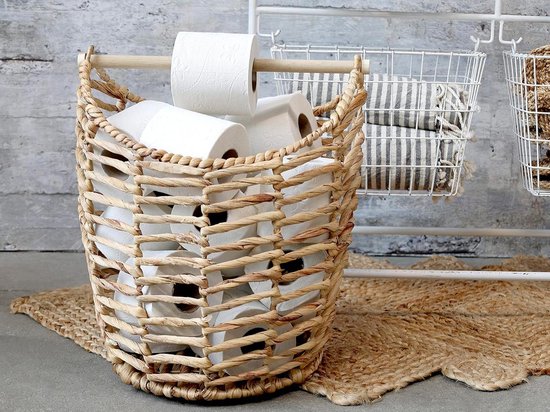 Toiletpapier rolhouder mand - opbergen toiletpapier rollen ...