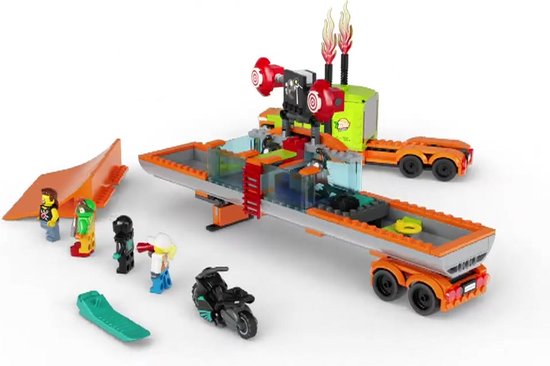 LEGO City Stuntz Stuntshowtruck - 60294 | bol