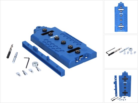 Kreg Boormal Voor Legplanken - 32mm Afstand Rijboring - Inclusief Boor ...