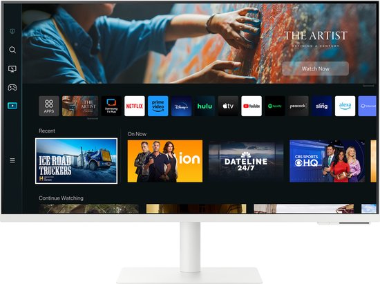 Samsung Smart Monitor M7 M70C - 32 inch - 4K UHD - LED - LS32CM703UUXEN ...