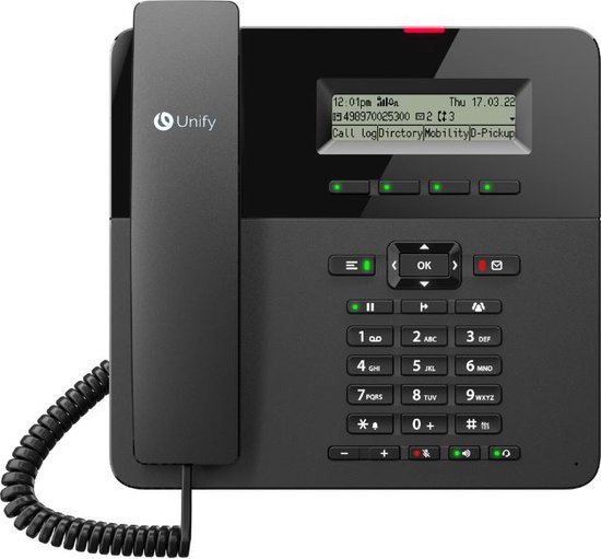 Unify OpenScape Desk Phone CP210 Analoge telefoon Zwart | bol