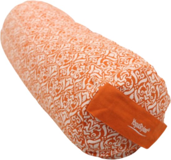 Yogastyles Bolster Design Oranje | bol