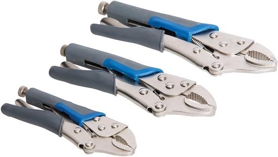 Griptang zachte grip - 3-delige set met snijders - lang handvat | bol
