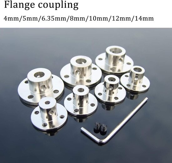 Stijve Flens Koppeling voor Motor - Gids As Connector - Verschillende ...