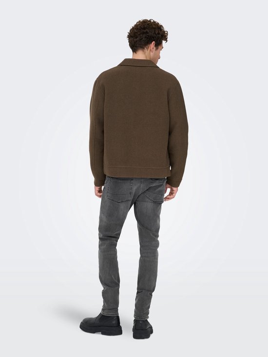 ONLY & SONS Skinny fit jeans ONSWARP Low rise Skinny fit Jeans | bol