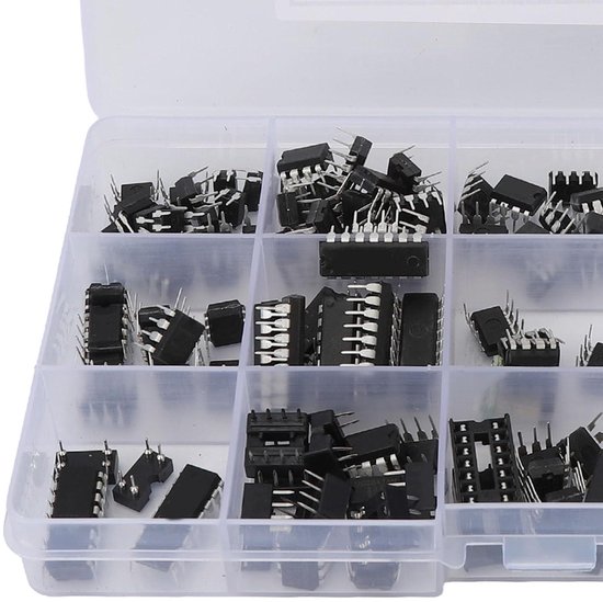 Geïntegreerde IC Chip Assortiment Kit voor Elektronica - 150 Stuks met ...