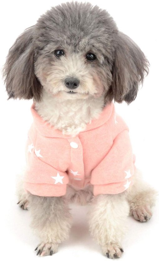 Warme Fleece Trui Jas voor Kleine Honden en Puppy's - Zachte ...