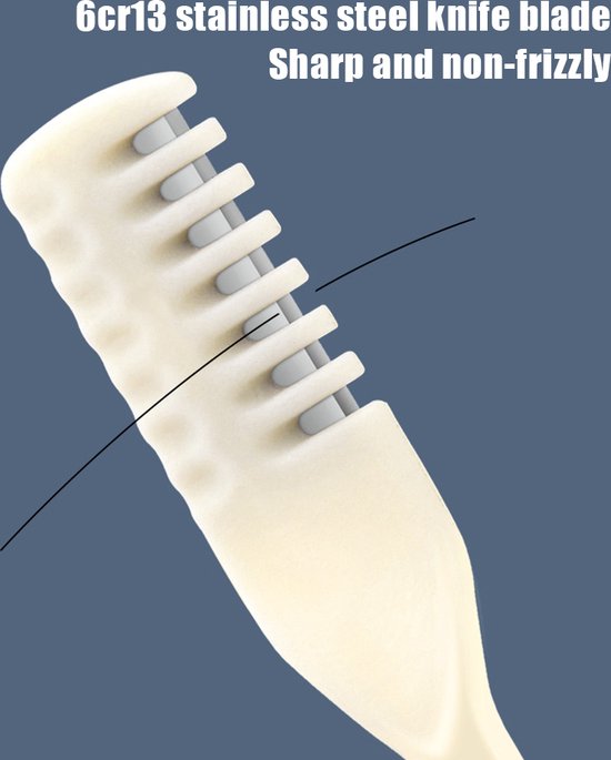 Neushaarmes I Neushaartrimmer I RVS Scheermes I Kunststof grip I ...