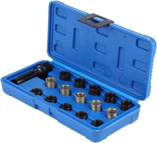 JGS Premium - Spark Plug Reparatie Set 16st 14mm x 1.25mm - M16 Kraan ...