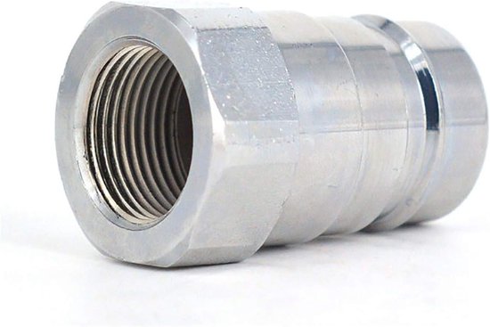 Hydraulic Coupler - 1/2 inch - Male Coupling met Quick Coupler en Quick ...