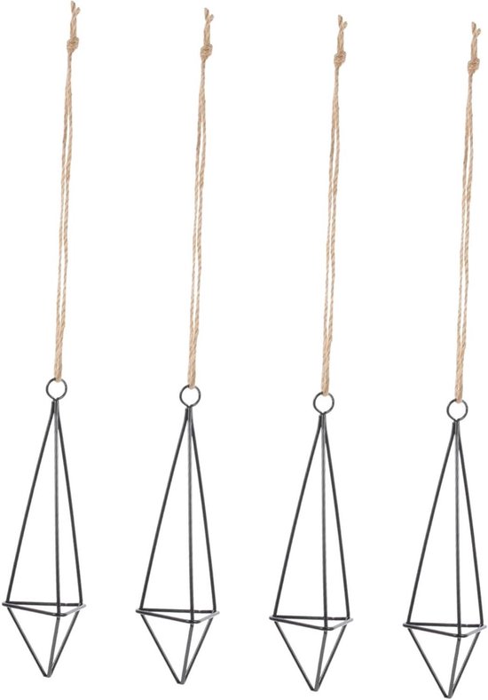 Metalen standaard 4 stuks Air Ananas Stand Mini Bloempot Tillandsia ...