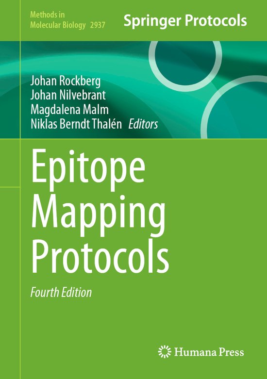 Methods in Molecular Biology2937- Epitope Mapping Protocols | 9781071645901 | Boeken | bol