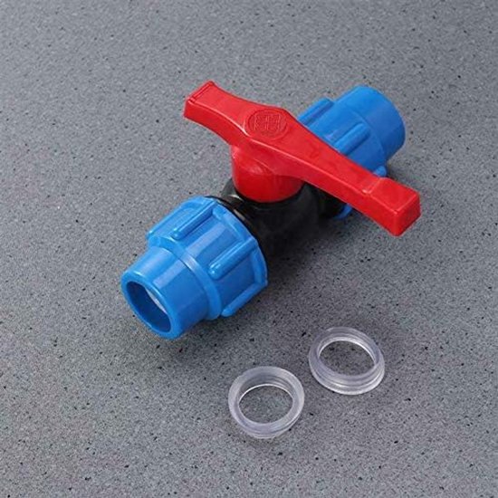 Plastic Ball Valve - MDPE Compression Fitting - Water Pipe Joiner ...