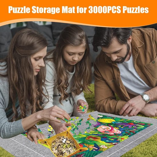3000 Pieces Puzzle Mat - Puzzle Mat voor Puzzle Storing - 2000 Pieces ...